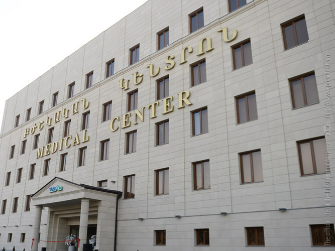 President Serzh Sargsyan attended the opening of “Slav Med” Medical ...