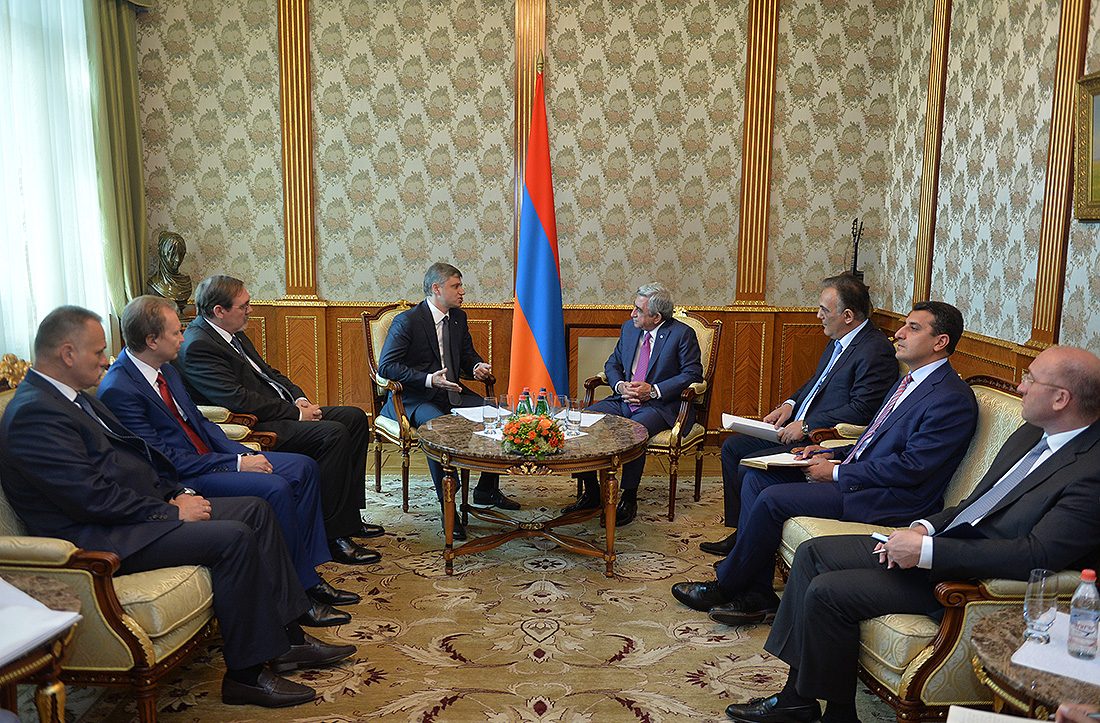 President receives president of JSC Russian Railways Oleg Belozerov ...