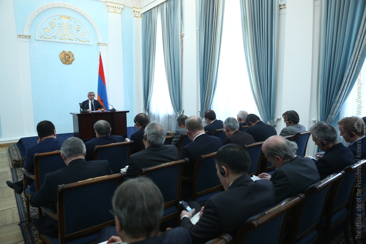 The President met with the Ambassadors of the OSCE Participating States ...
