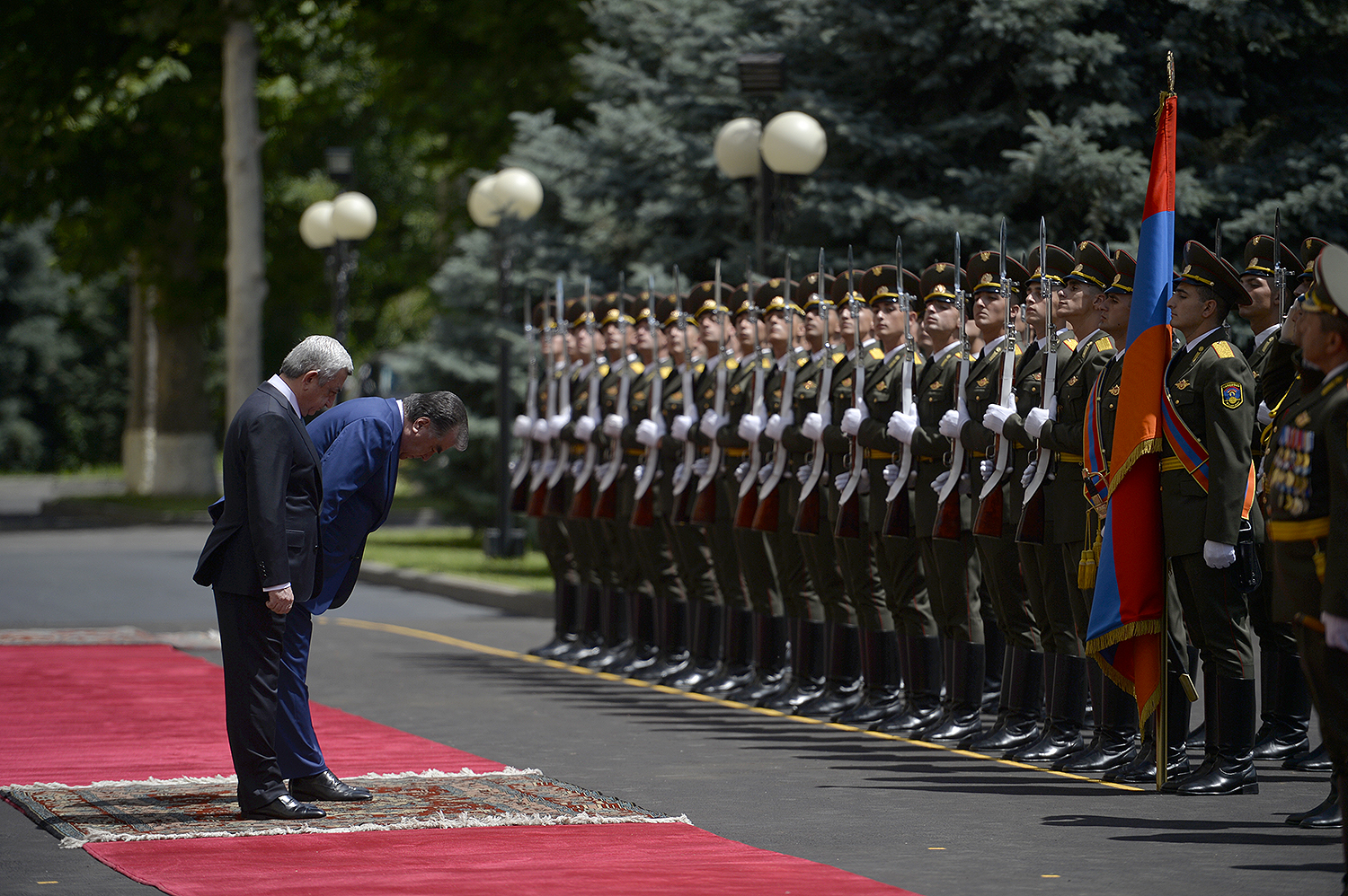 Farewell ceremony for President Emomali Rahmon of the Republic of ...