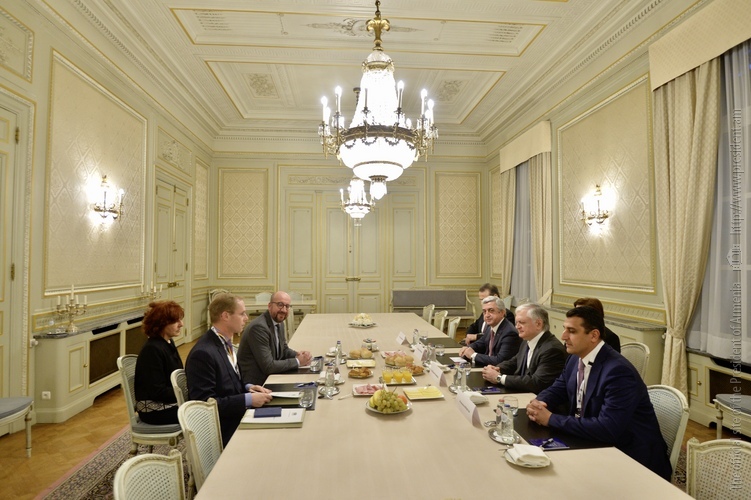 President meets with Belgian Prime Minister Charles Michel - Press ...