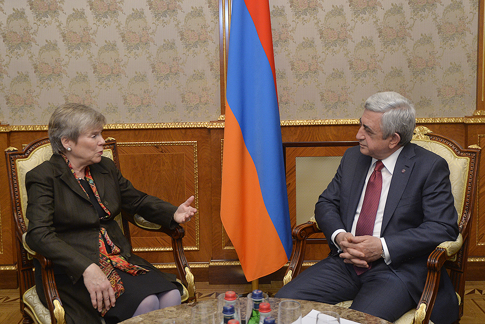 President receives NATO Deputy Secretary General Rose Gottemoeller ...