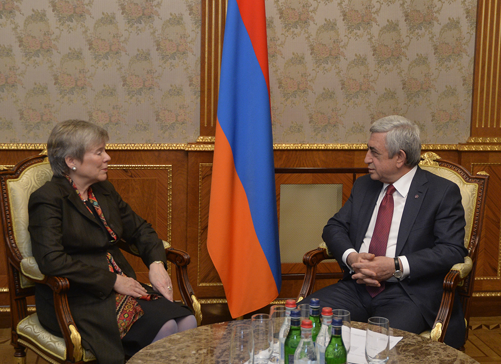 President receives NATO Deputy Secretary General Rose Gottemoeller ...