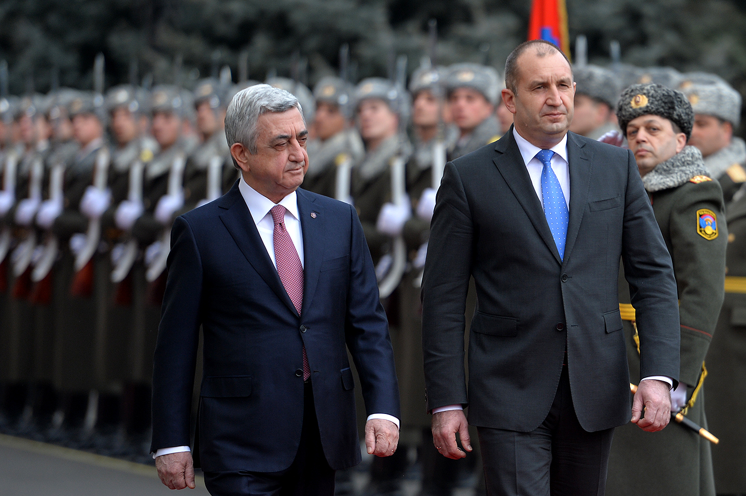 Farewell ceremony for President of Bulgaria Rumen Radev held at ...
