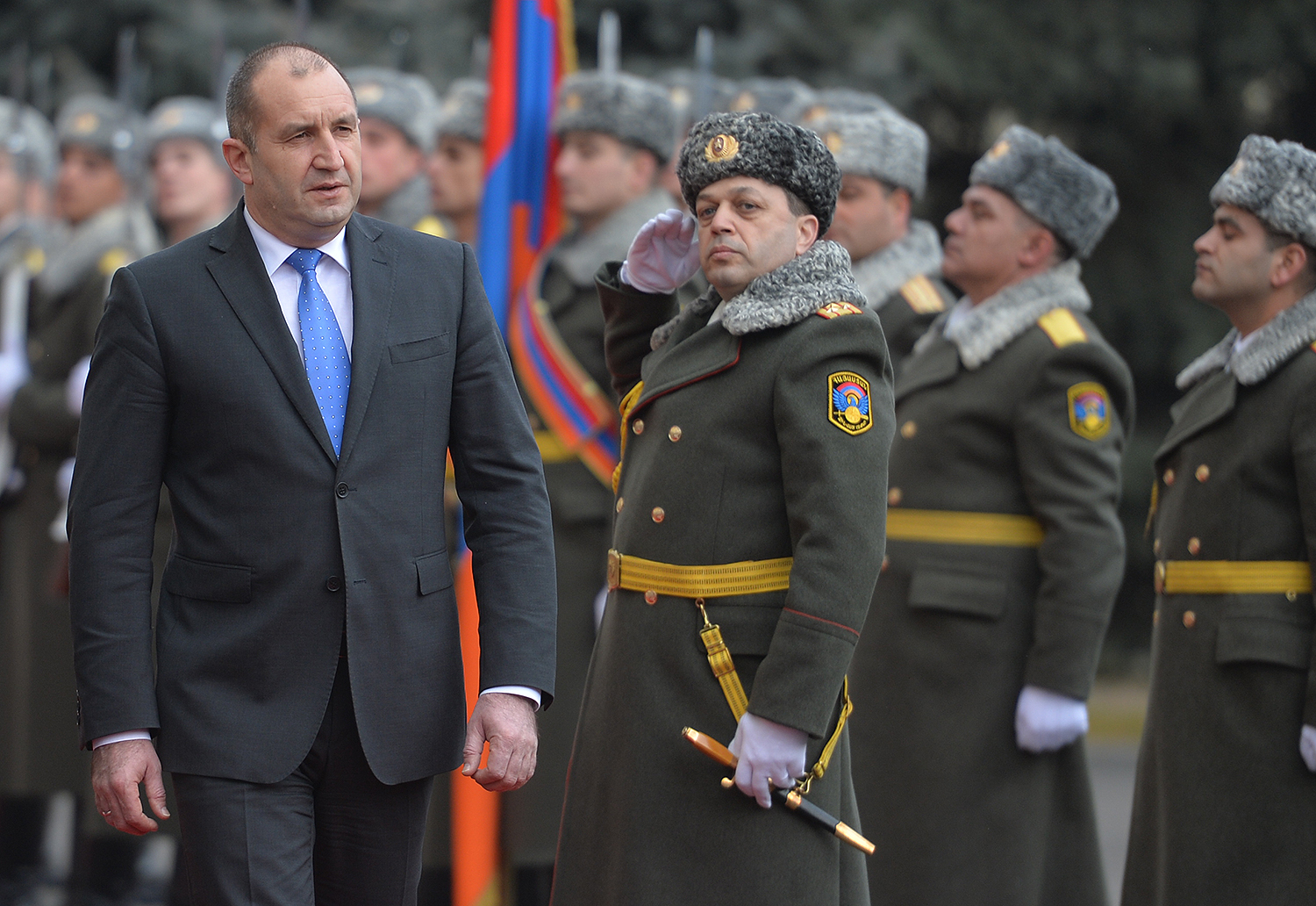 Farewell ceremony for President of Bulgaria Rumen Radev held at ...