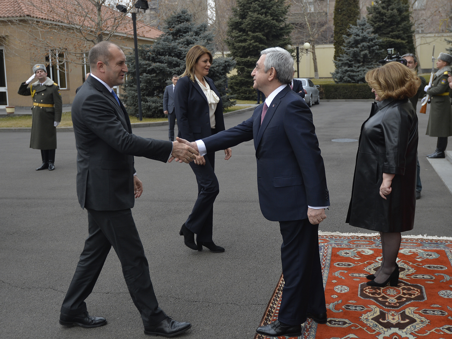 Farewell ceremony for President of Bulgaria Rumen Radev held at ...