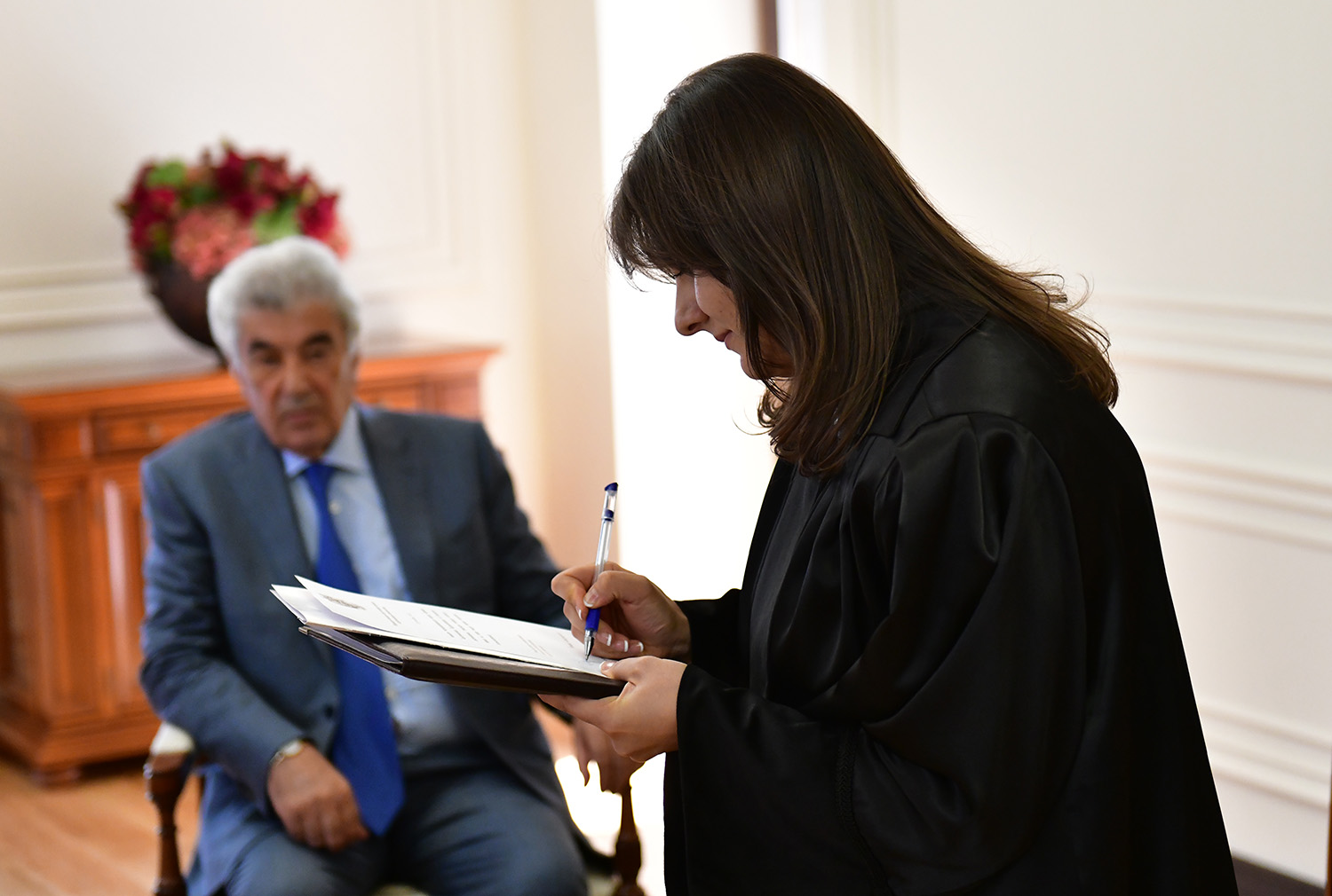 Oath taking ceremony of the newly appointed judges took place at the ...