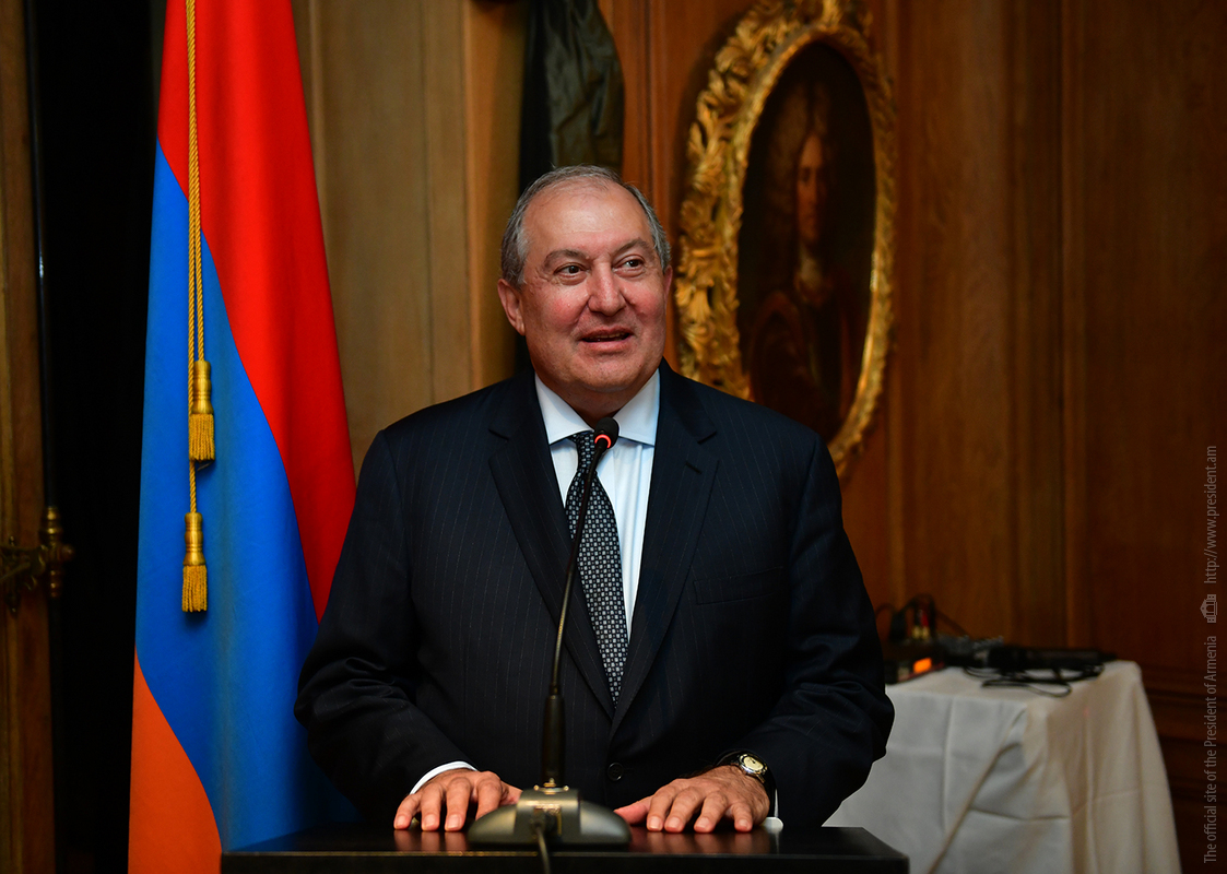 Armen Sarkissian: "People are our true power and wealth" - Press ...