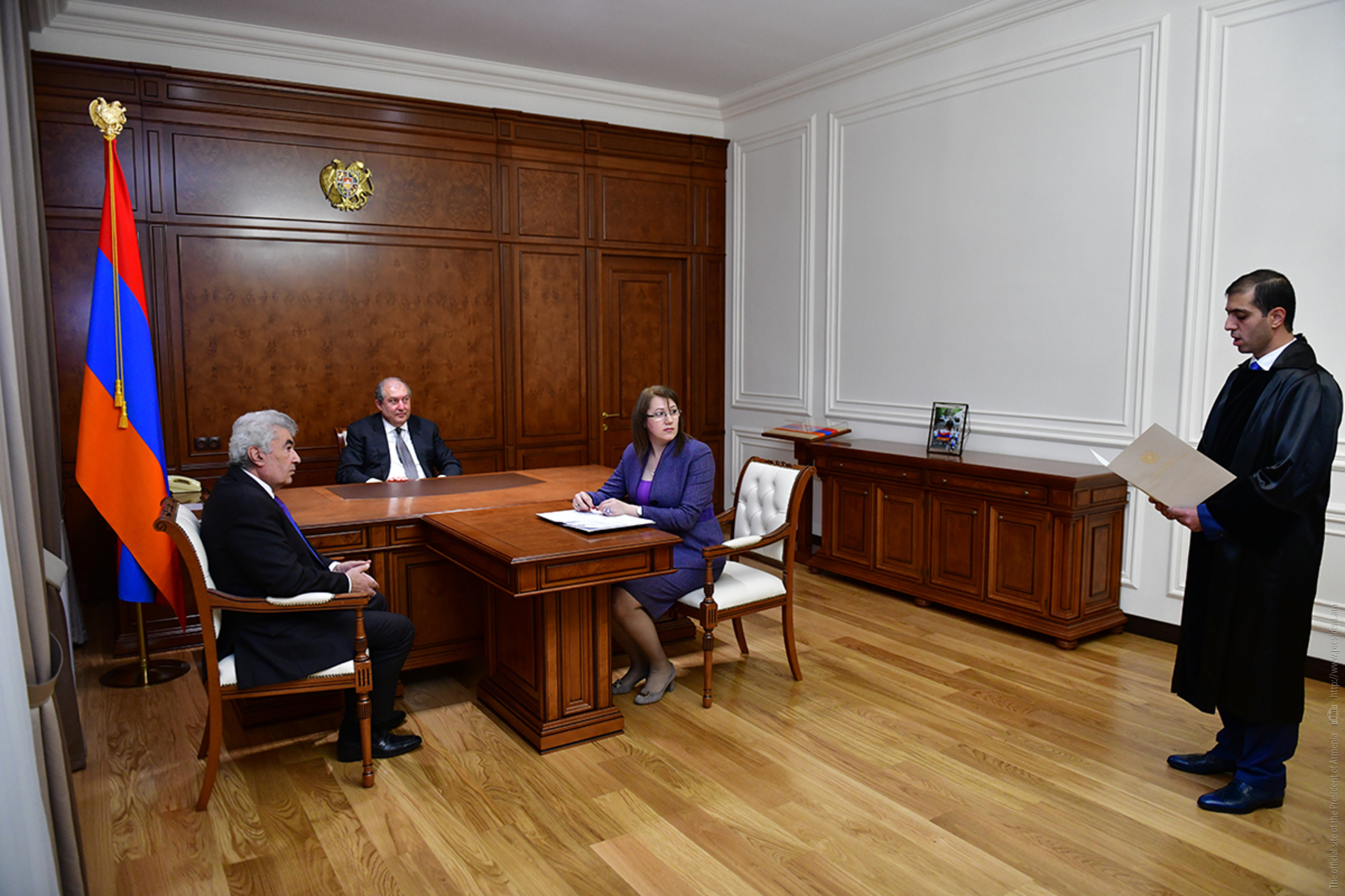 Oath taking ceremony of the Judge of the First Instance General ...