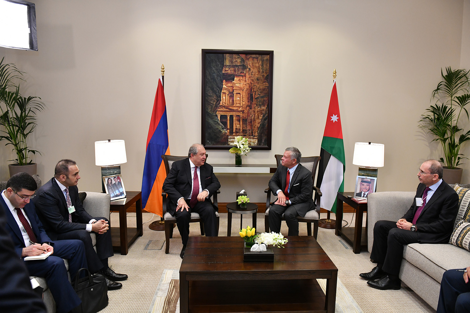 President Sarkissian met with the King of Jordan Abdullah II: The best ...