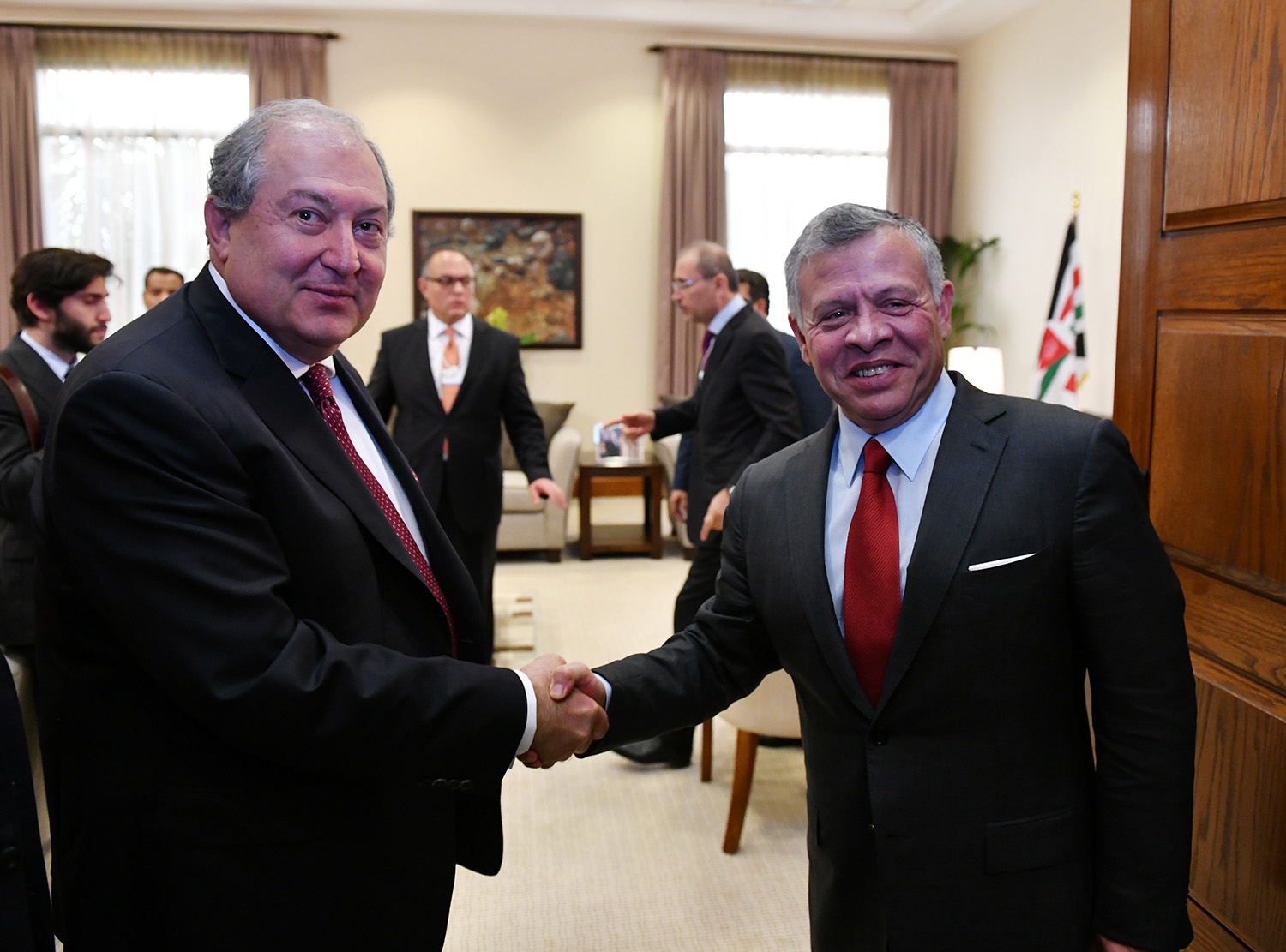 President Sarkissian met with the King of Jordan Abdullah II: The best ...