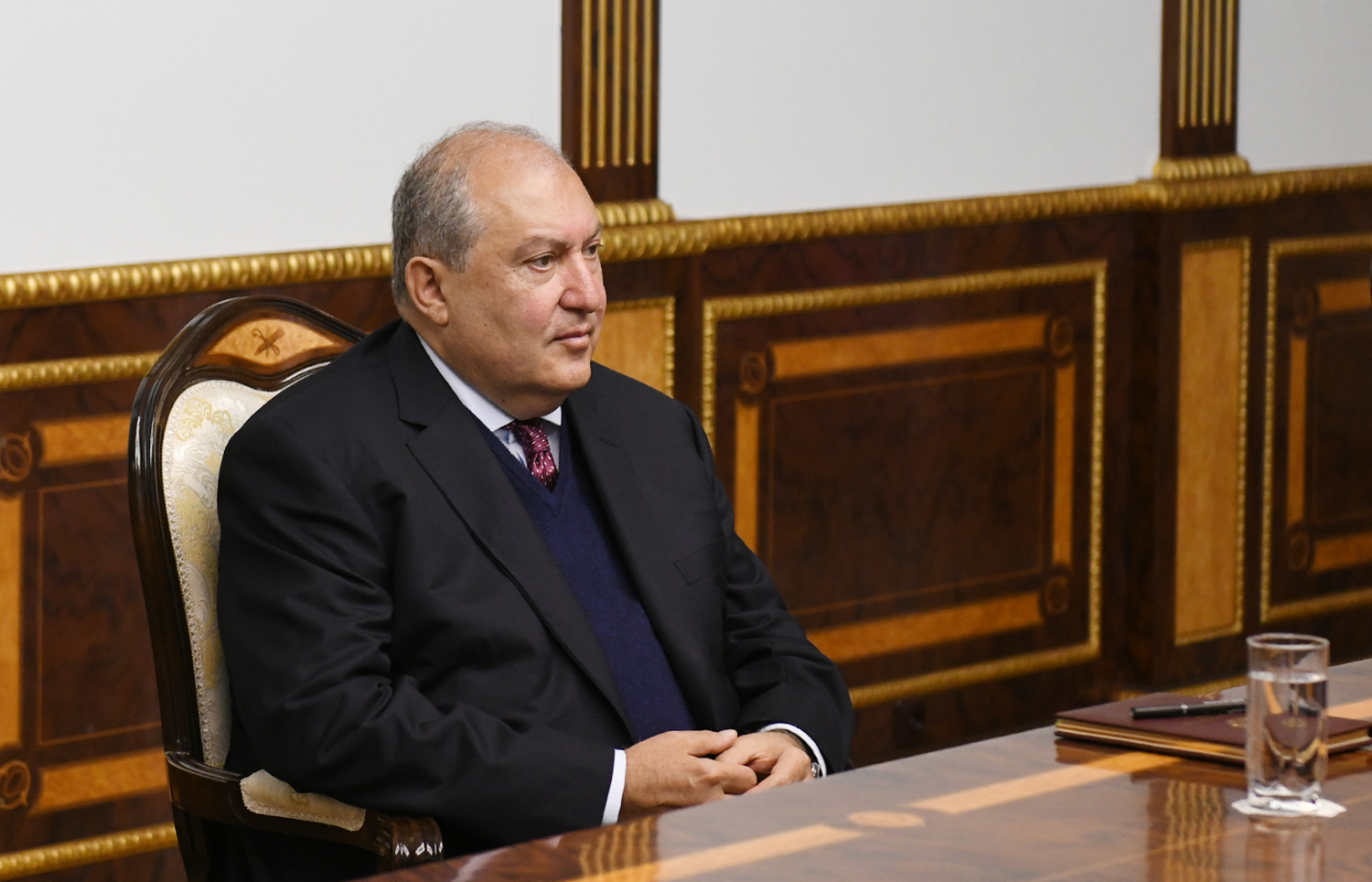 President Armen Sarkissian had a meeting with the RA Ombudsman Arman ...
