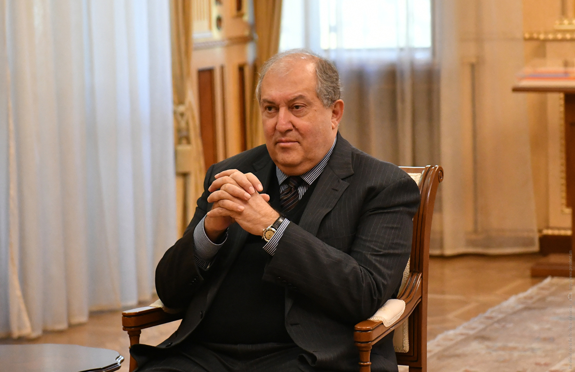 President Armen Sargsyan met with His Holiness Karekin II, Supreme ...